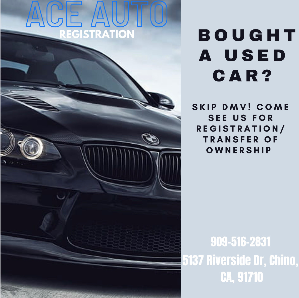 Ace Auto Registration